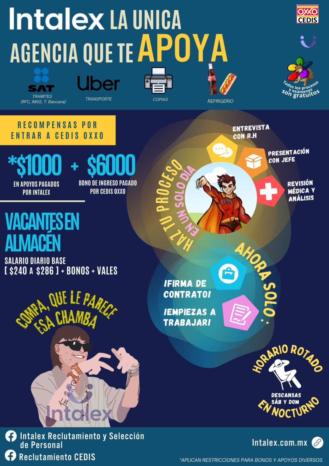 Vacantes CEDIS Oxxo Guadalajara – Intalex